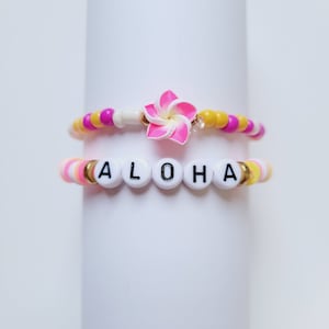 Aloha Clay Bead Bracelets 2-pc Set - Etsy