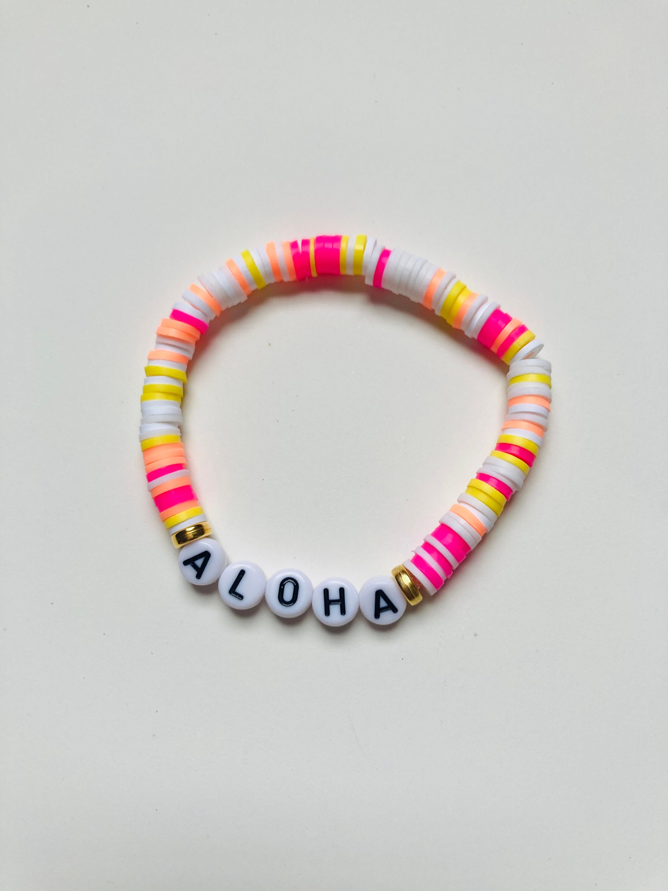 Aloha Clay Bead Bracelets 2-pc Set - Etsy