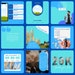 Canva Templates - 30 BLUE THEME - Digital Marketing Instagram/ Facebook ...