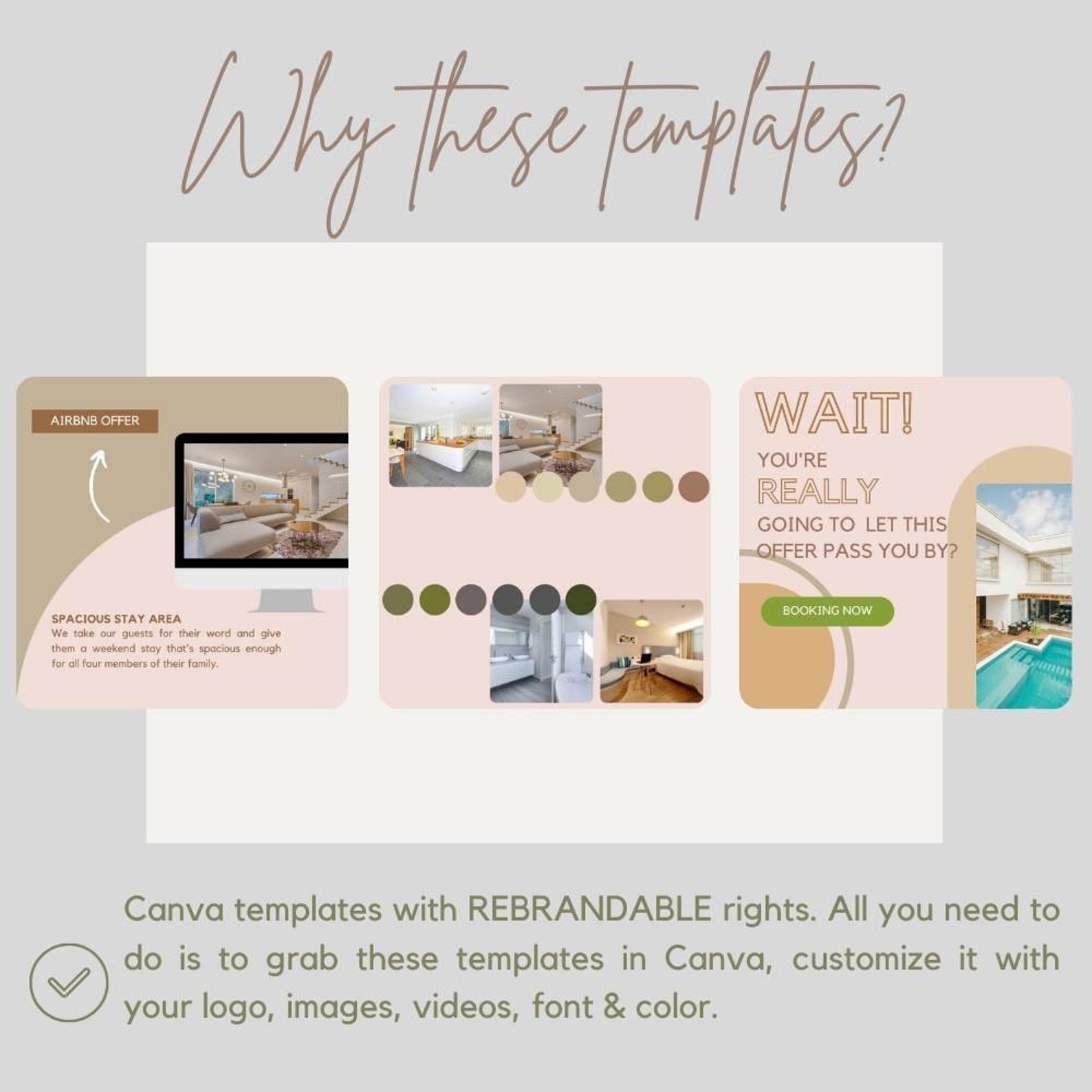 Airbnb Instagram Posts Template | Airbnb Social Media | Airbnb ...