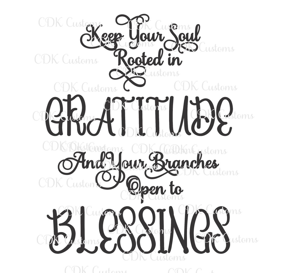 GRATITUDE AND BLESSINGS - Etsy