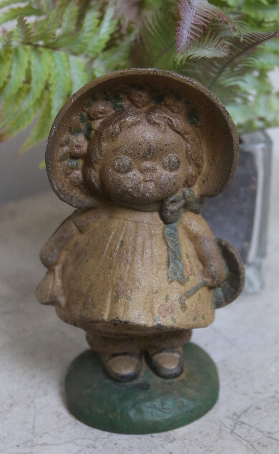 Vintage Antique ~ 1900s Dolly Dimple / Dolly Dingle Cast Iron Bank - Etsy