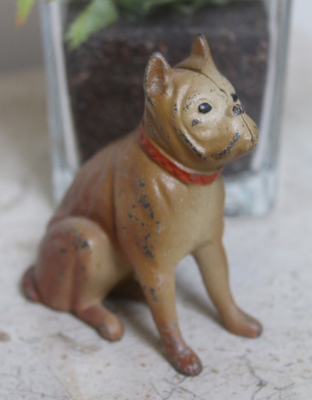 Vintage Antique 1900s Cast Iron Boxer / Bulldog Bank Hubley Mfg. Co. - Etsy