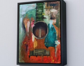 Abstract Guitar Art - Etsy