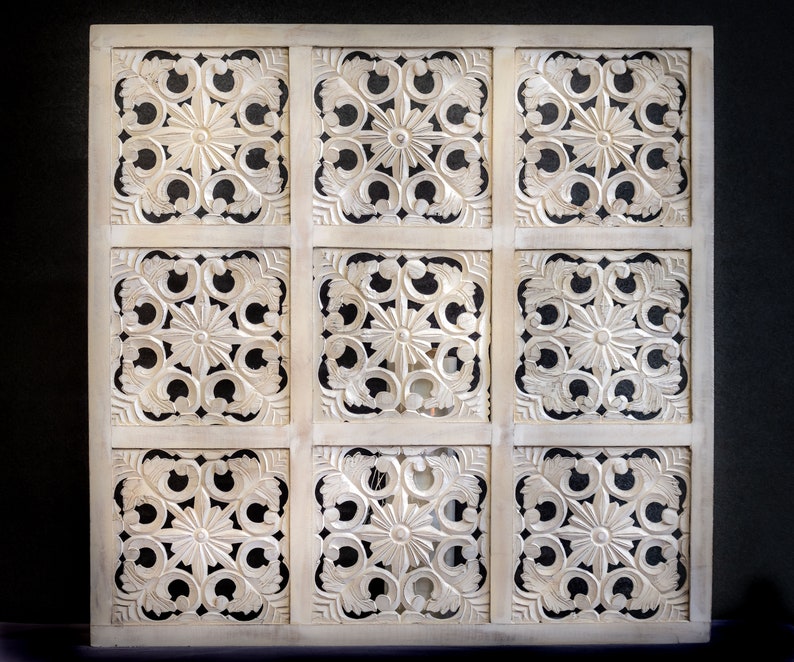 Wooden Wall Panel, Traditional Wall Panel, Wall Décor, Mango Wood Panel ...