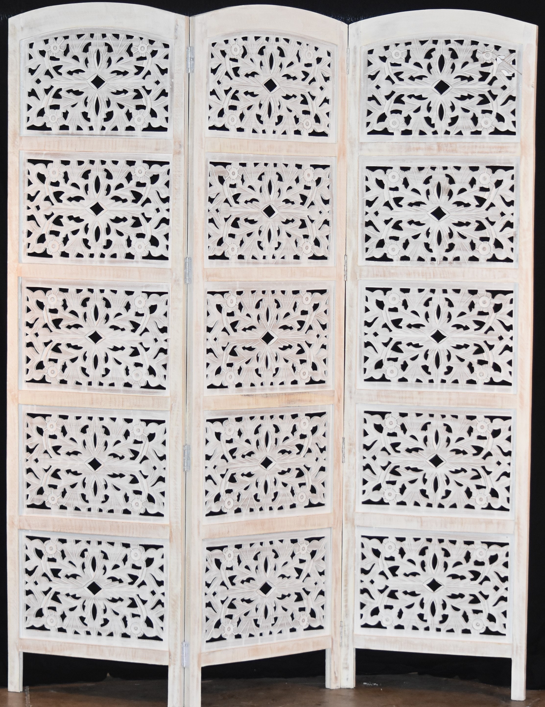White Room Divider, Handmade Room Divider, Privacy Screen, Room ...
