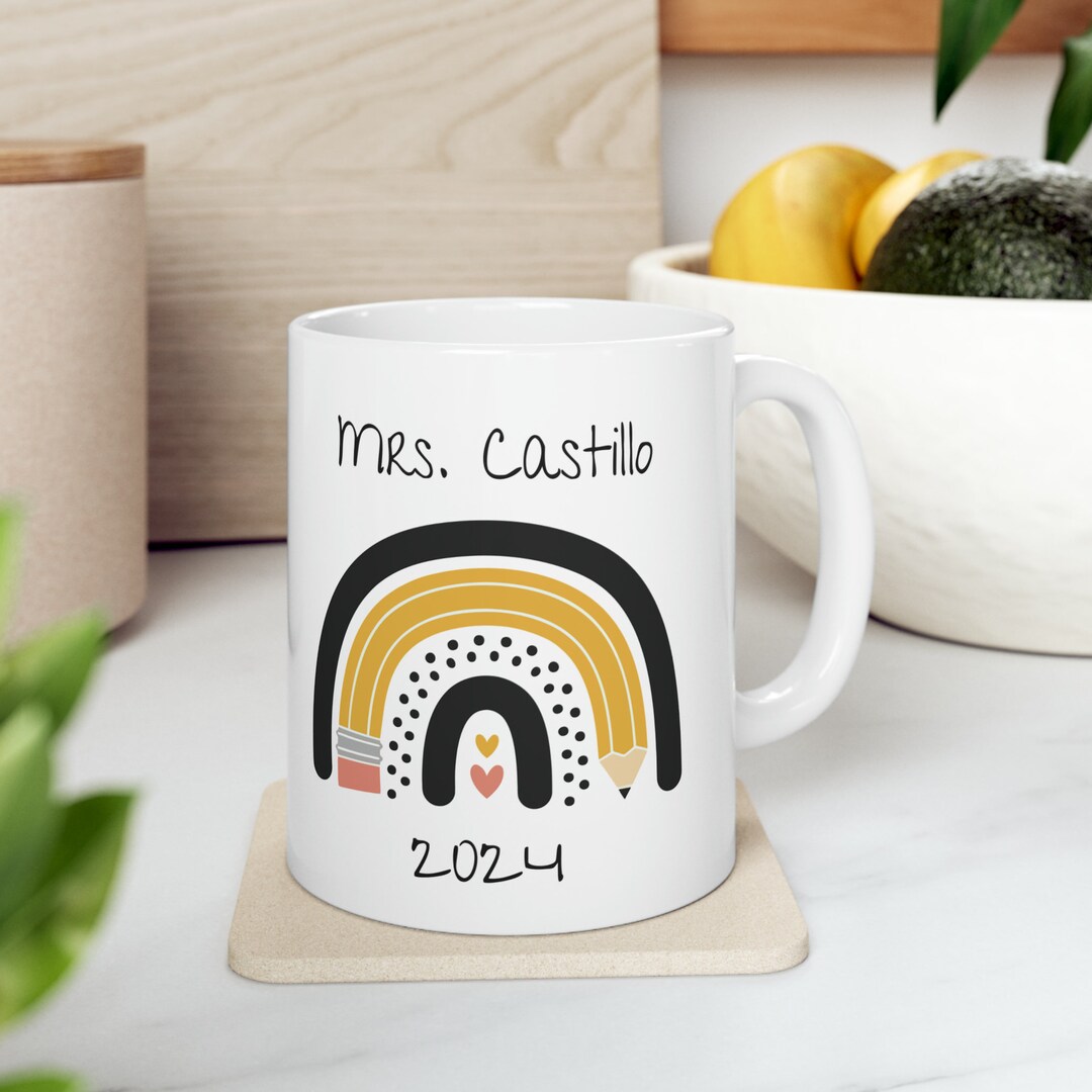 Teacher Appreciation Gifts, End of Year Teacher Mugs, Best Teacher ...