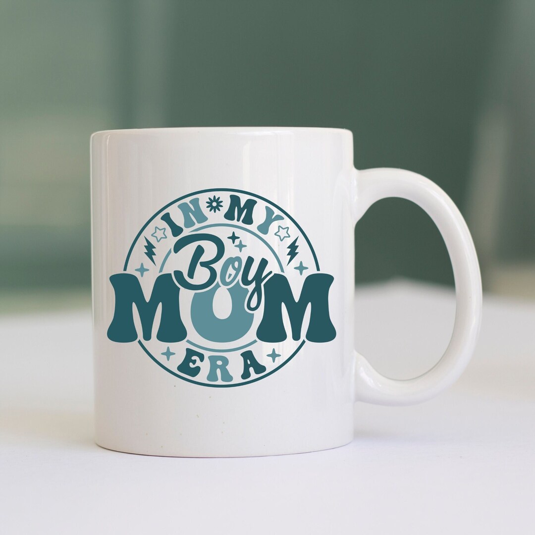 Boy Mom Era Mug: Sentimental Gift for Mom of Boys - Etsy