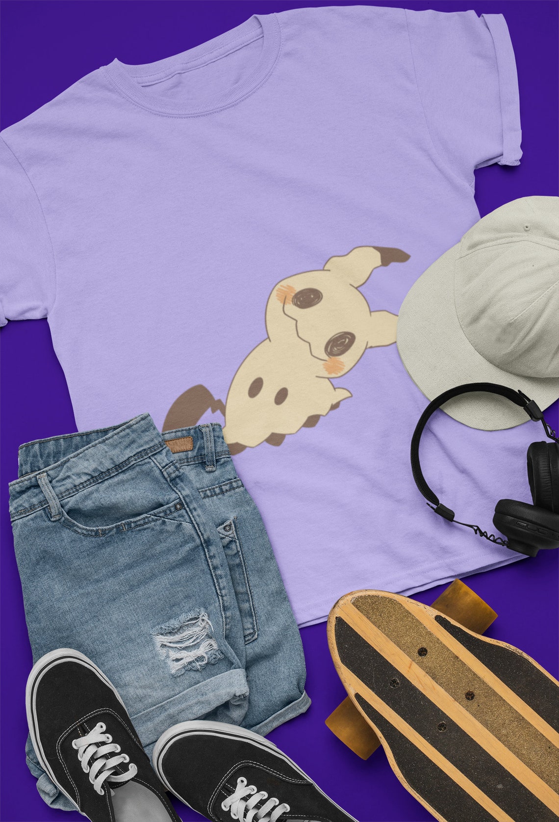 Adorable MIMIKYU: Digital SVG File Cricut & Silhouette Pokemon Instant ...