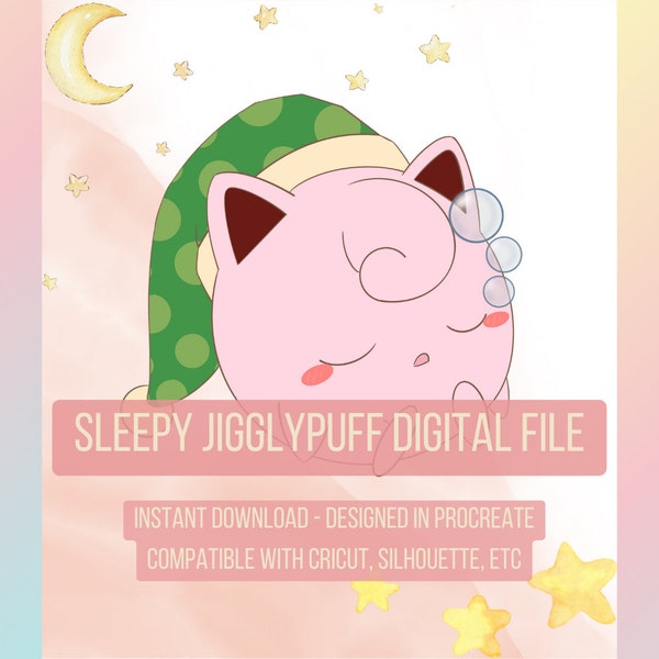 Jigglypuff Svg Png - Etsy