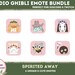 SPIRITED AWAY Emote Enchantment Bundle Studio Ghibli Emotes Spirited ...