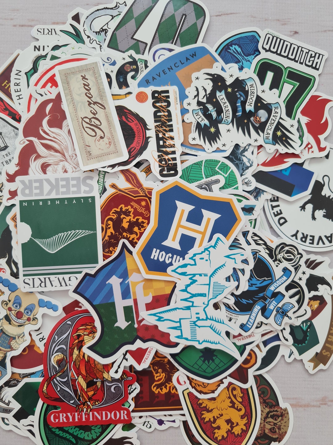 35 Pcs HP Wizard Stickers Sets, Vinyl Stickers, Water Bottles, Laptops ...