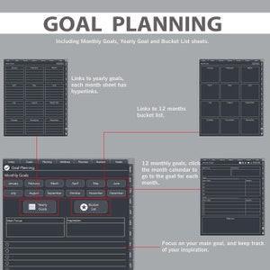 Digital Planner for Goodnotes Undated iPad Planner Notability Digital ...