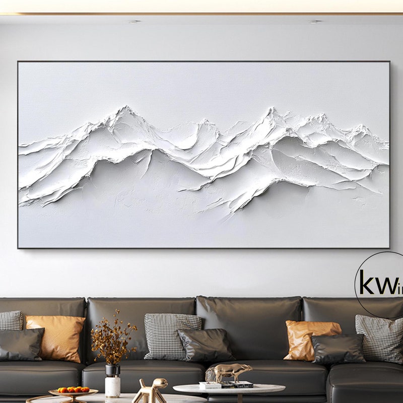 Textured Canvas Wall Art - Etsy