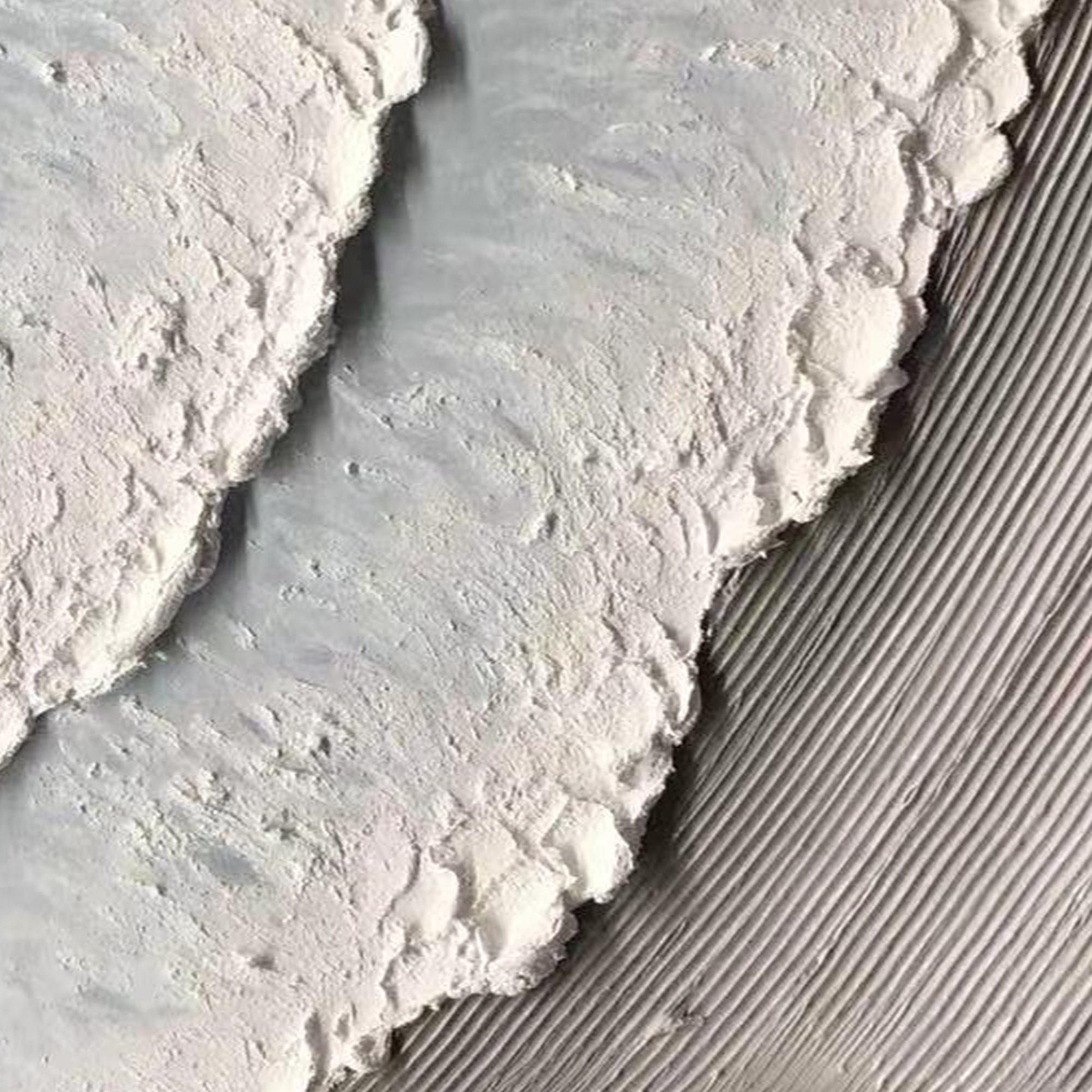 Large Ocean Wave Texture Painting, 3D Textured Painting, White Sea Wave ...