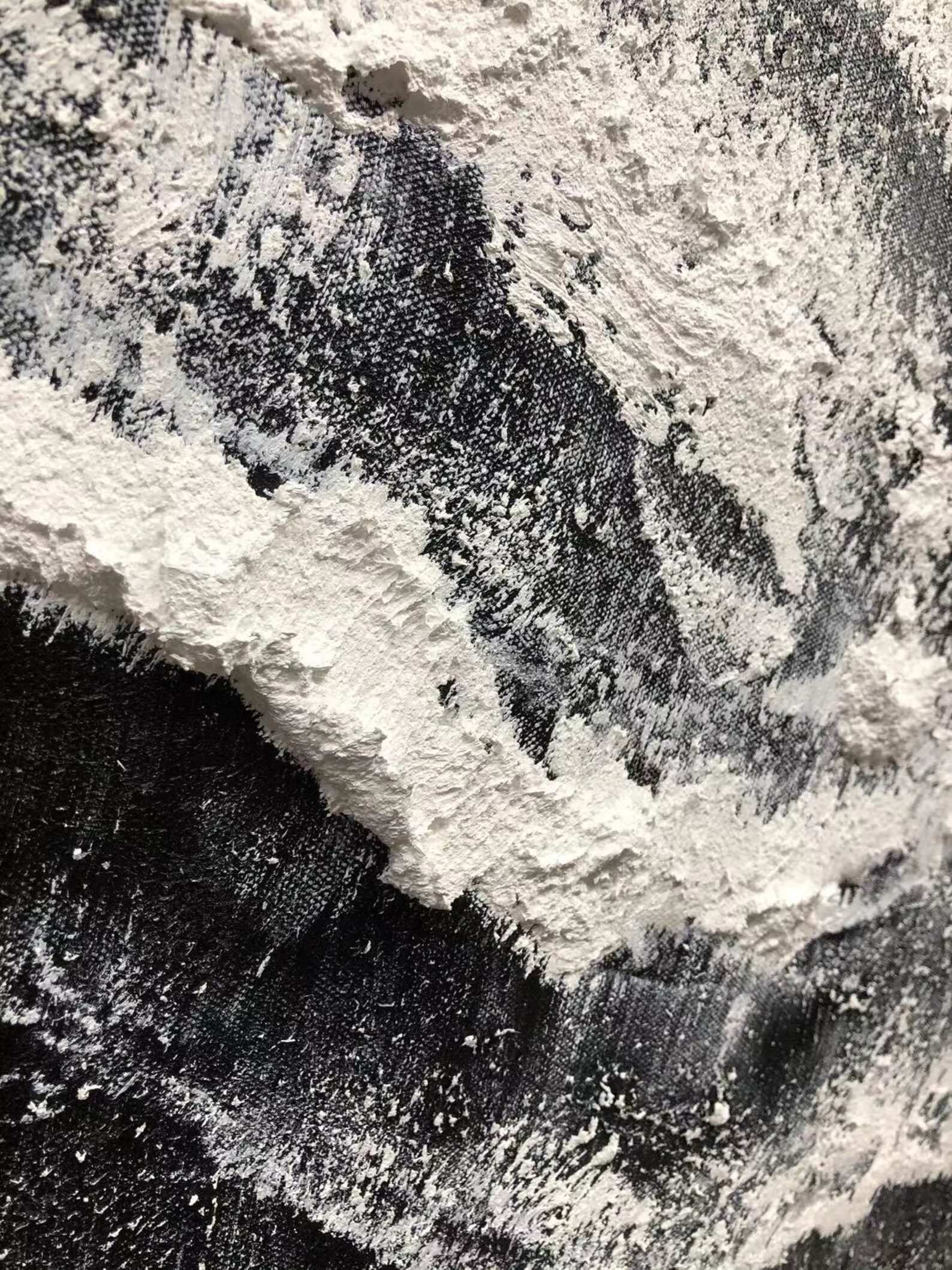 Black and White 3D Wall Art Texture Canvasblack and White - Etsy