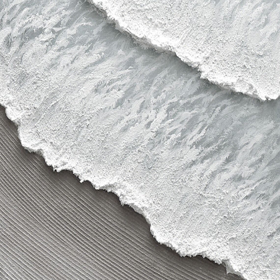 Large White Ocean Wave Abstract Paintingwhite 3D Texture - Etsy