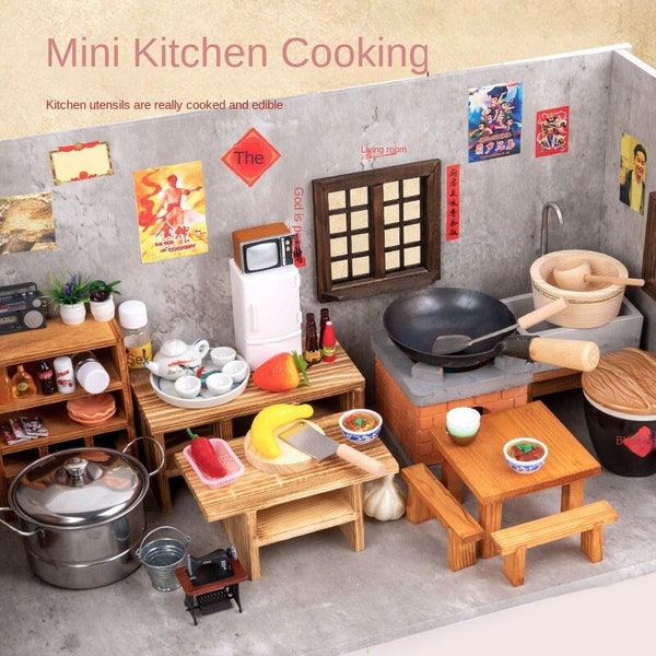 Mini Kitchen - Etsy
