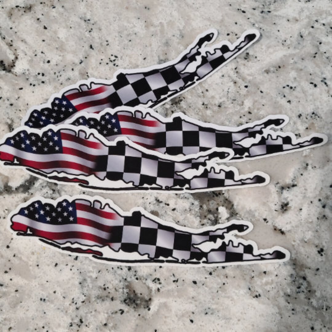 Long Island Racing Flag Sticker - Etsy