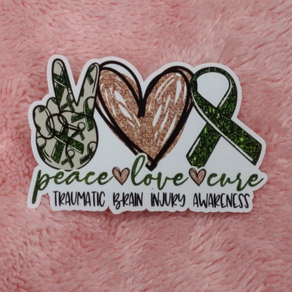 TBI Sticker Traumatic Brain Injury Awareness - Etsy