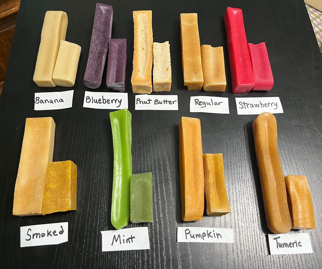 YAK Flavored Dog Chew Bones. Long Lasting Tough Agressive Chewers (if ...
