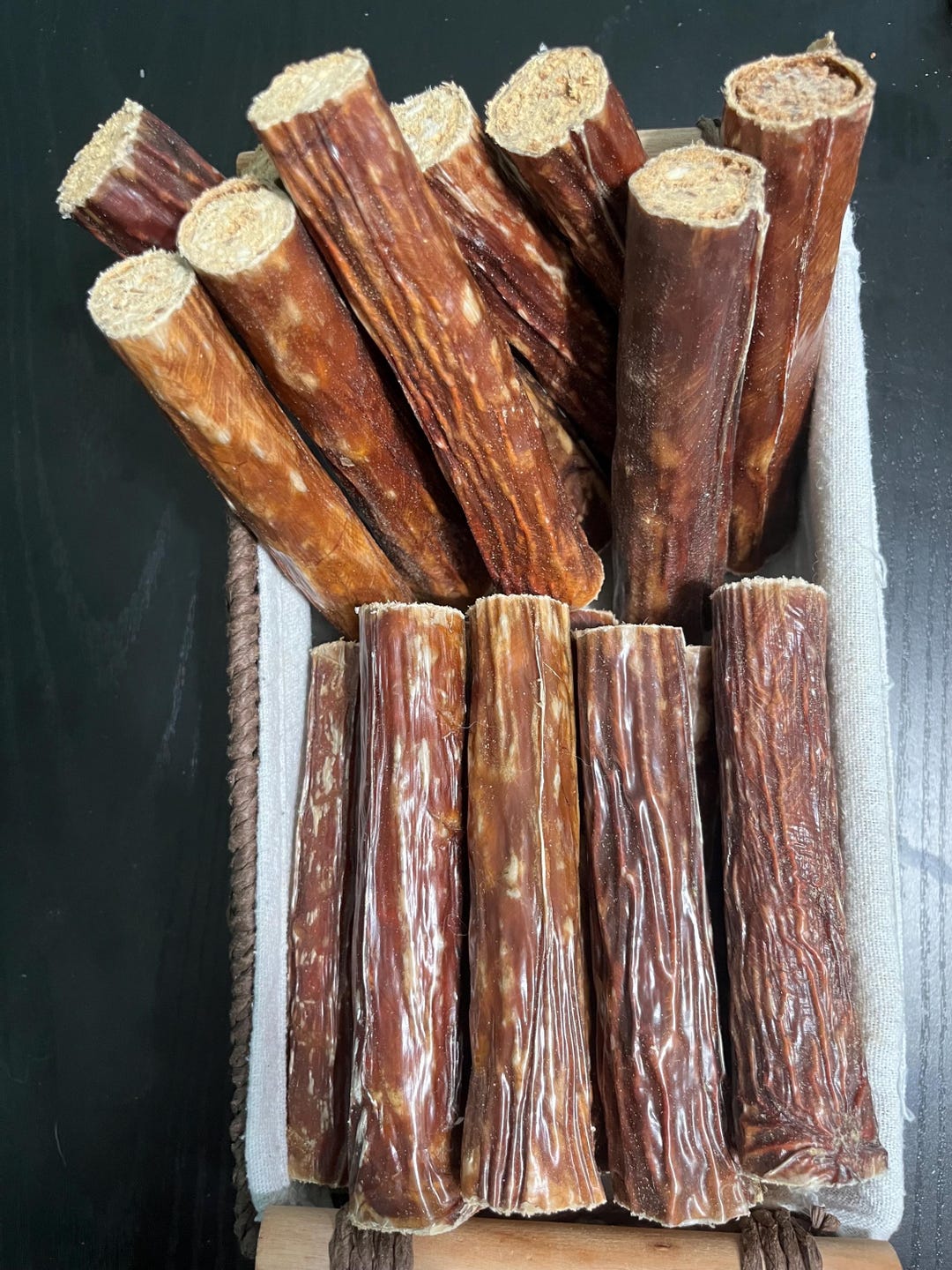 Stuffed Beef Gullet Sticks Dog Chews! Try Them! - Etsy