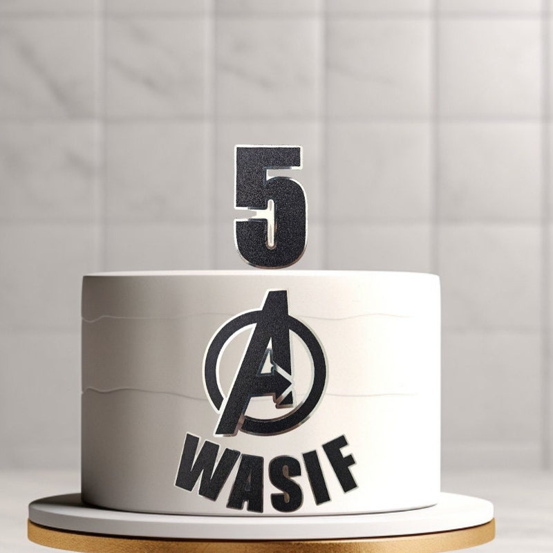 Avengers Cake Topper - Etsy