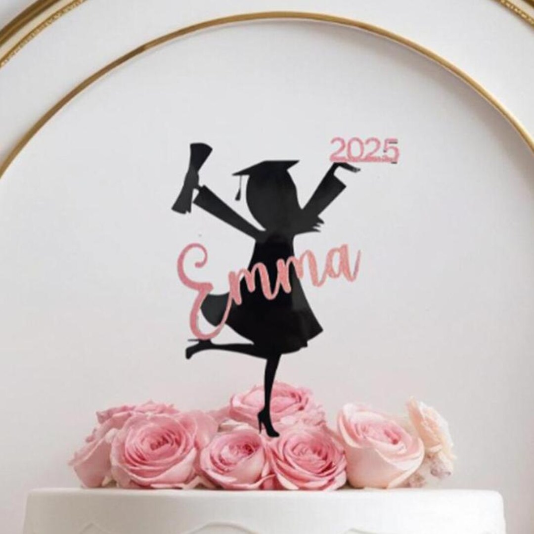 Graduation Cake Topper, Custom Graduation Sign, Custom Graduation ...