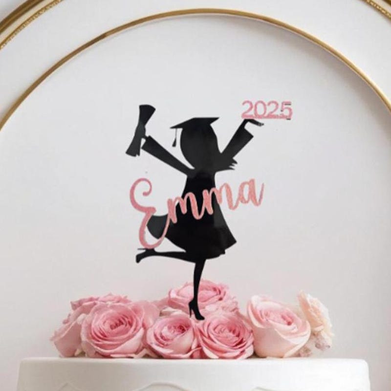 Graduation Cake Topper - Etsy