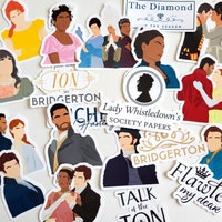 Bridgerton Sticker Pack (18 Pack) - Etsy