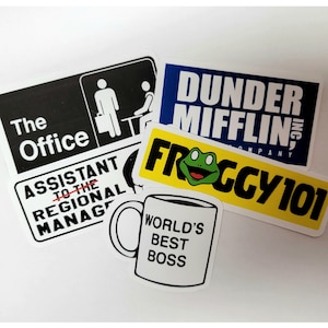The Office Stickers, the Office Tv Show, the Office Gifts, Lap Top ...