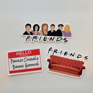 Friends Sticker 20 Pack, Friends Tvshow, Friends Theme, Tv Show ...