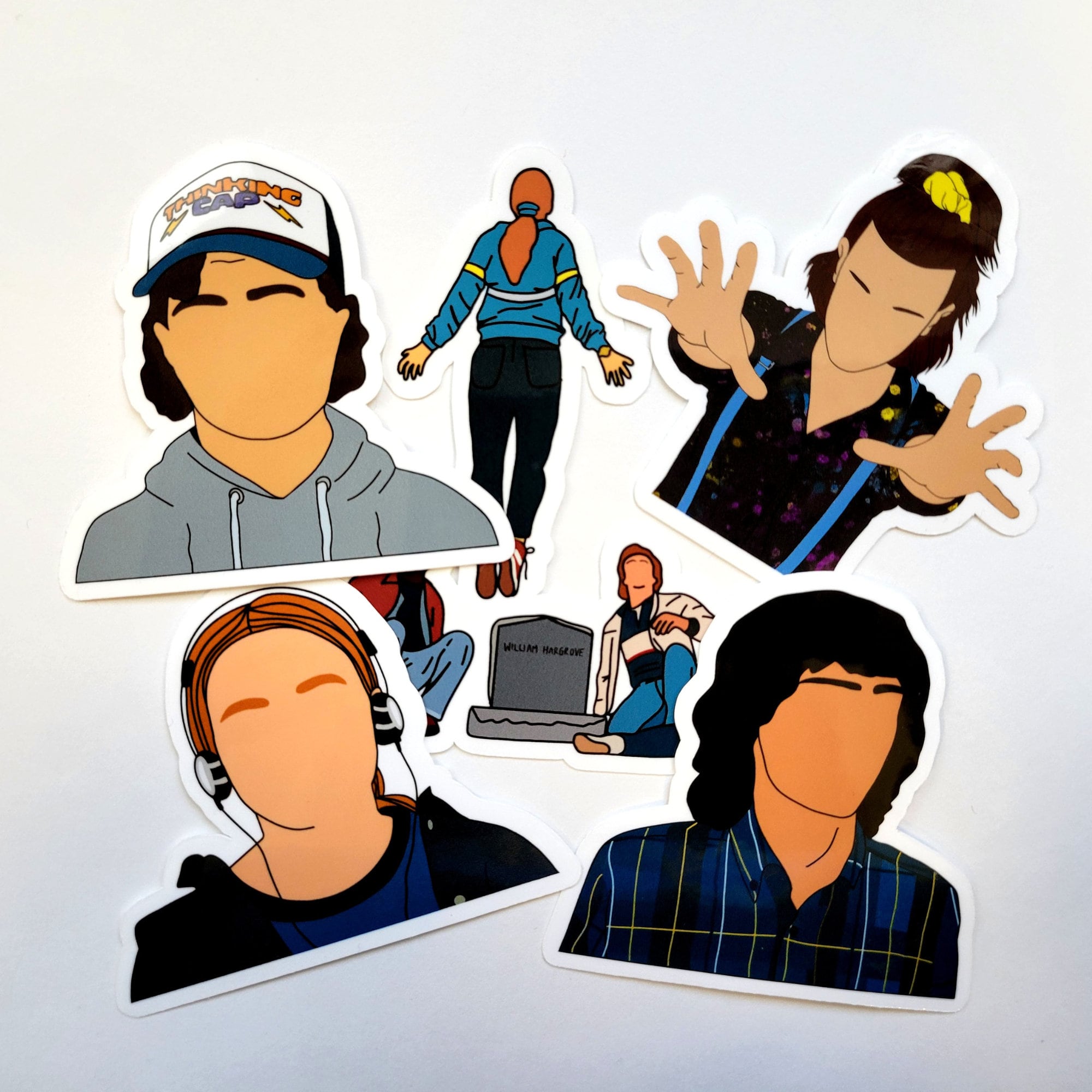 Stranger Things TV Series Sticker Pack 20 Sticker Pack - Etsy