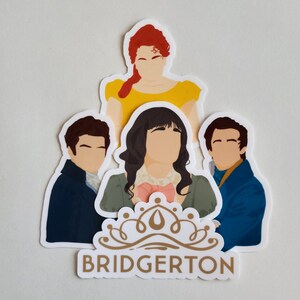 Bridgerton Sticker Pack, Bridgerton TV Show, Bridgerton Gift ...