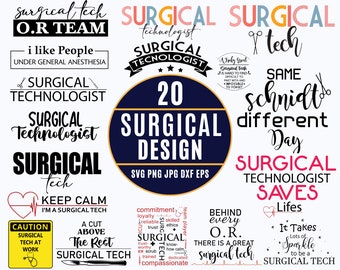 Surgical Tech Svg - Etsy