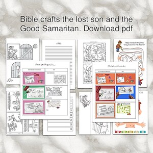 Parable of the Prodigal Son the Good Samaritan Complete Sunday School ...