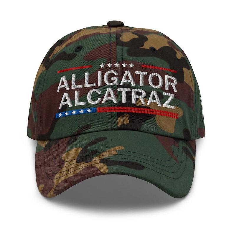 Hat for Pro-trump Patriots, Alligator Alcatraz and ICE Supporters - RAF ...