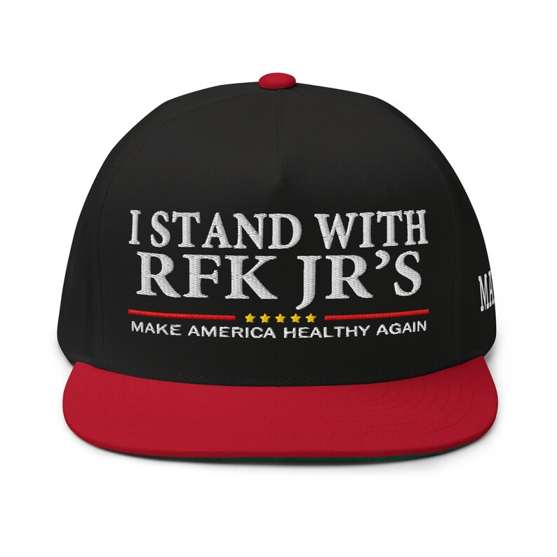 Cap, Hat, I Stand With RFK JR'S to Make America Healthy Again ...