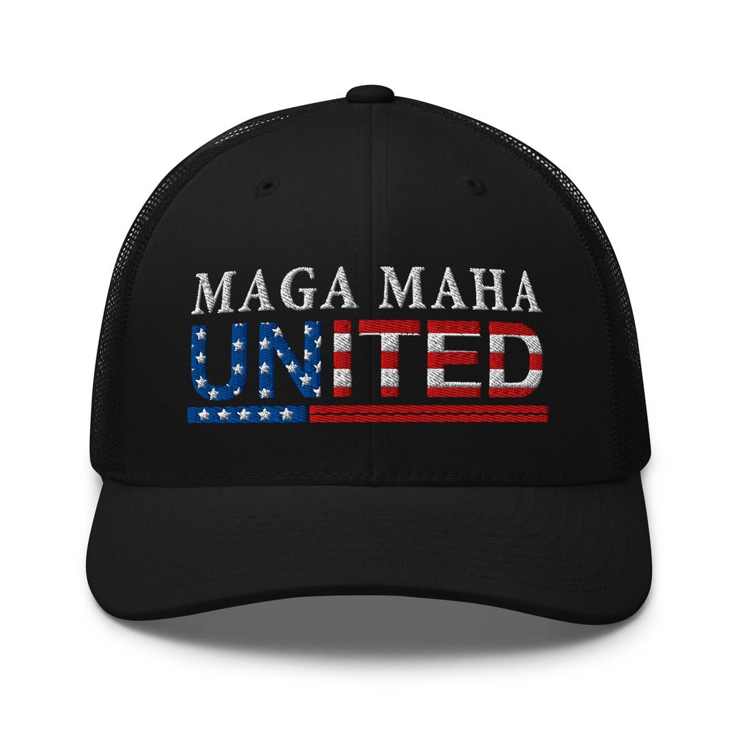 Supporters of Maga Maha United, Cap Embroidery Hat - RAF COLLECTION - Etsy