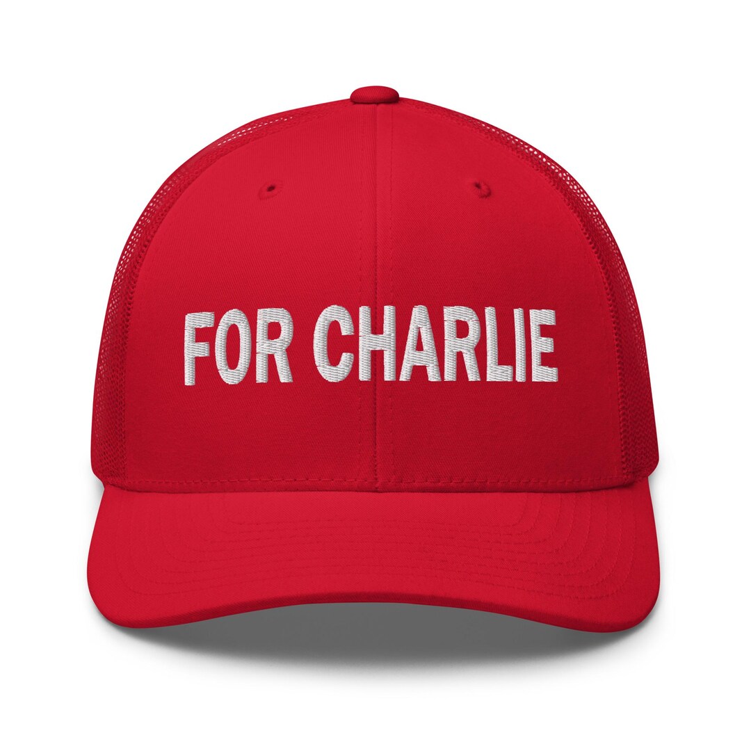 For Charlie, Trucker Hat Charlie Kirk - RAF COLLECTION - Etsy
