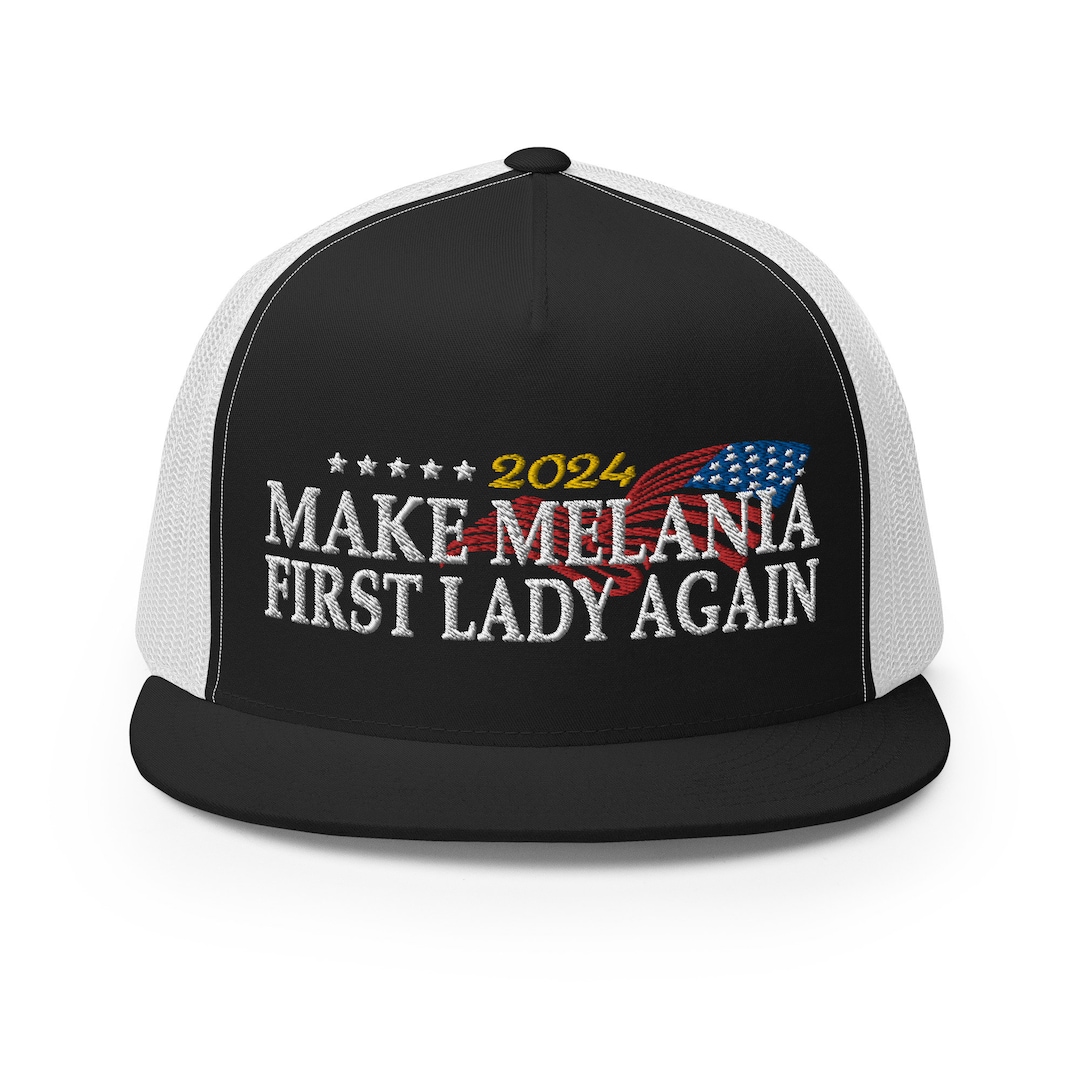 Cap Make Melania First Lady Again 2024 Embroidered Hat RAF - Etsy