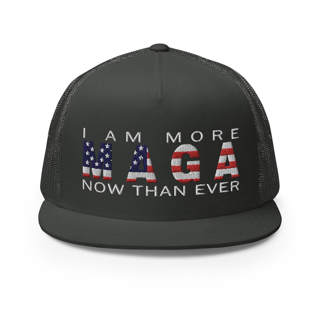 Cap I Am More MAGA Now Than Ever Hat - RAF COLLECTION - Etsy