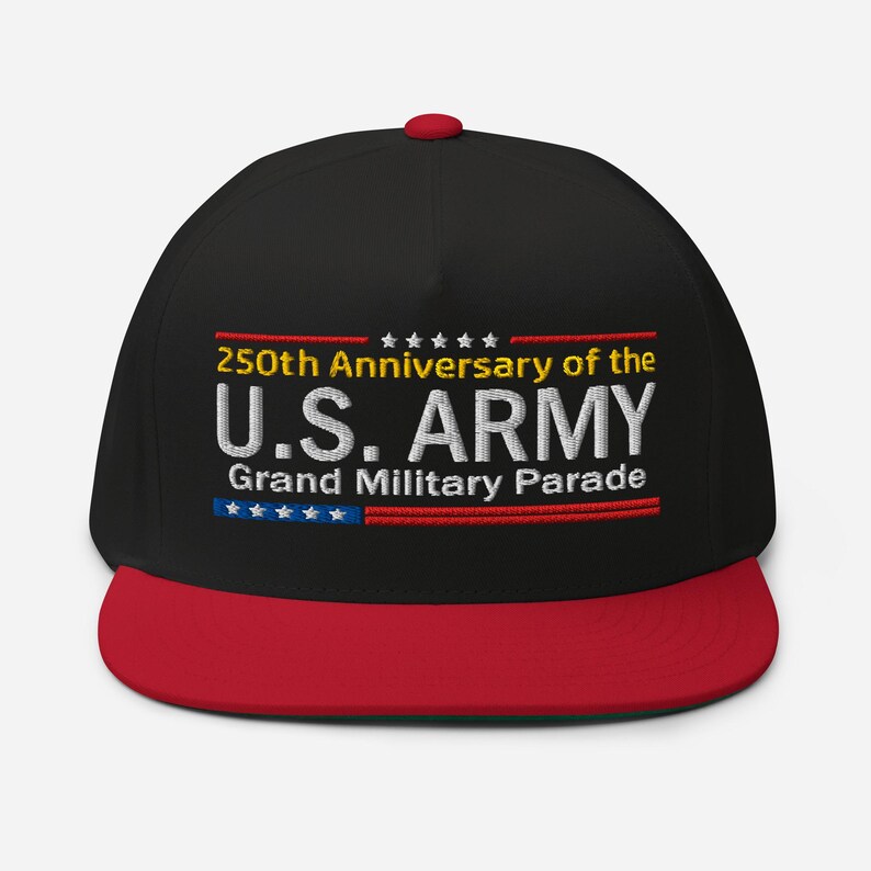 Patriotic U.S. Army 250th Anniversary Hat: Pro-trump Cap - RAF ...