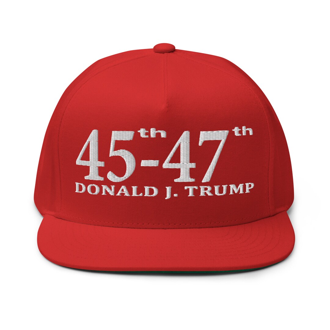 Trump 45th-47th Hat - RAF COLLECTION - Etsy