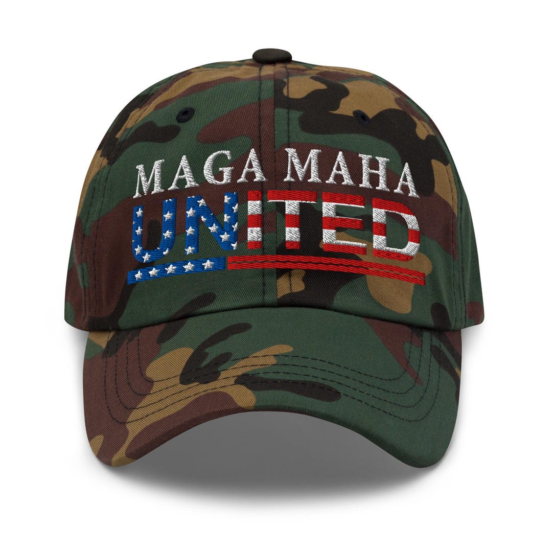 Supporters of Maga Maha United, Embroidery Hat - RAF COLLECTION - Etsy