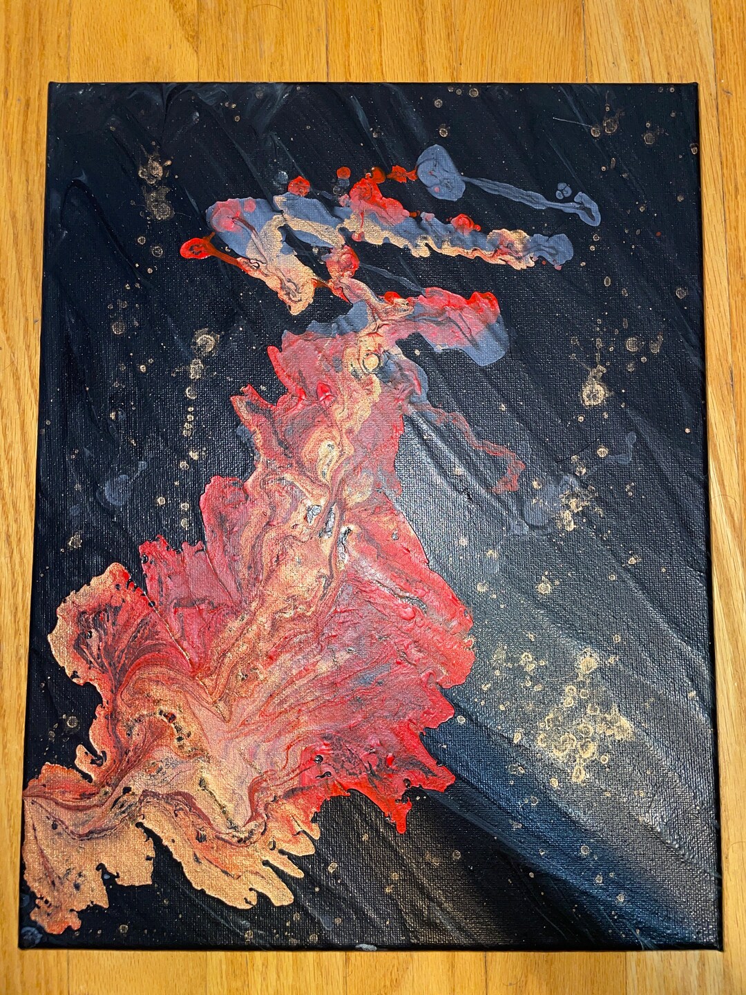 Youre Watching Me Burn through the Atmosphere 11x14 Inch Acrylic ...