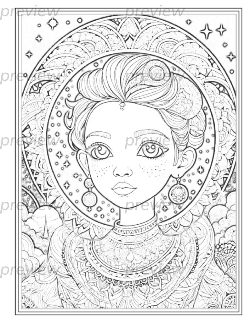 20 Serenity Coloring Pages-relaxing Coloring Pages-beautiful Scenery ...