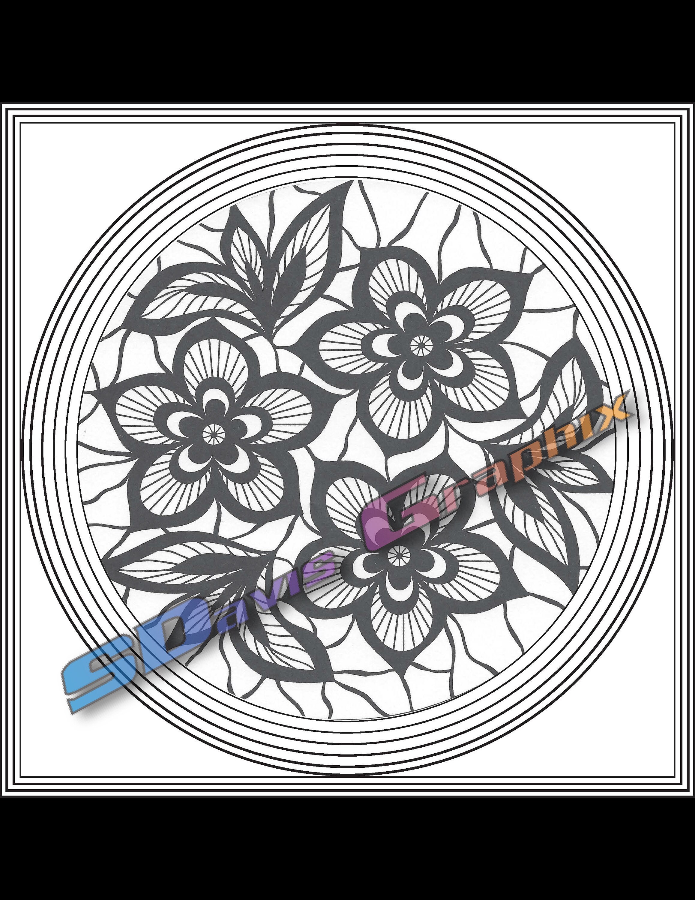 Printable Mandala Patterns - Mandala Coloring Pages - 30 Mandala Pages ...