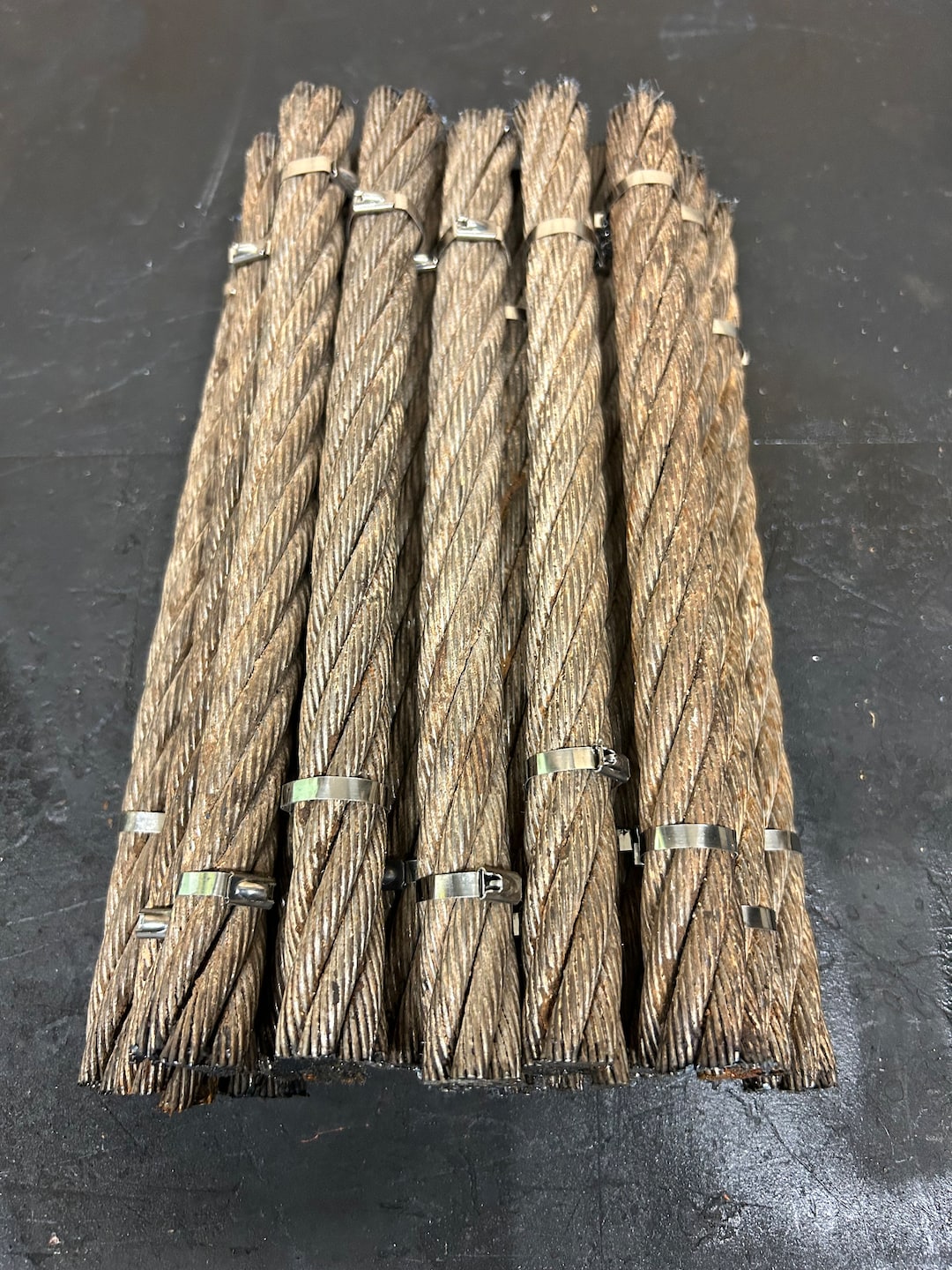 DIRTY - Wire Rope - Making Cable Damascus Steel - Etsy