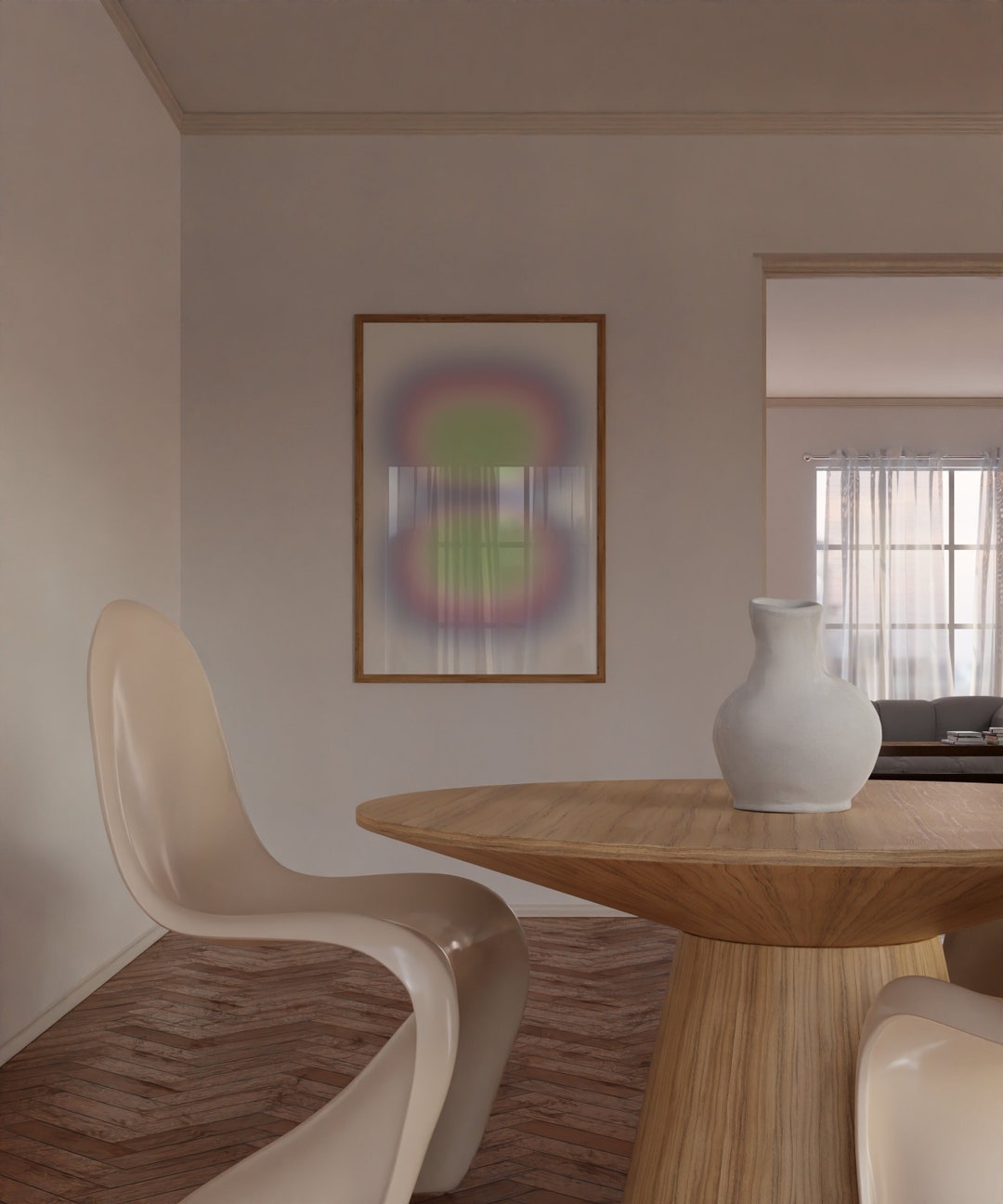 Aura Poster Gradient Print Gradient Poster Aura Print Gradient Wall Art